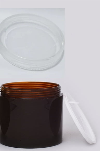 Shop Now and Organize in Style with our 100ml Amber Acrylic San Jar ...
