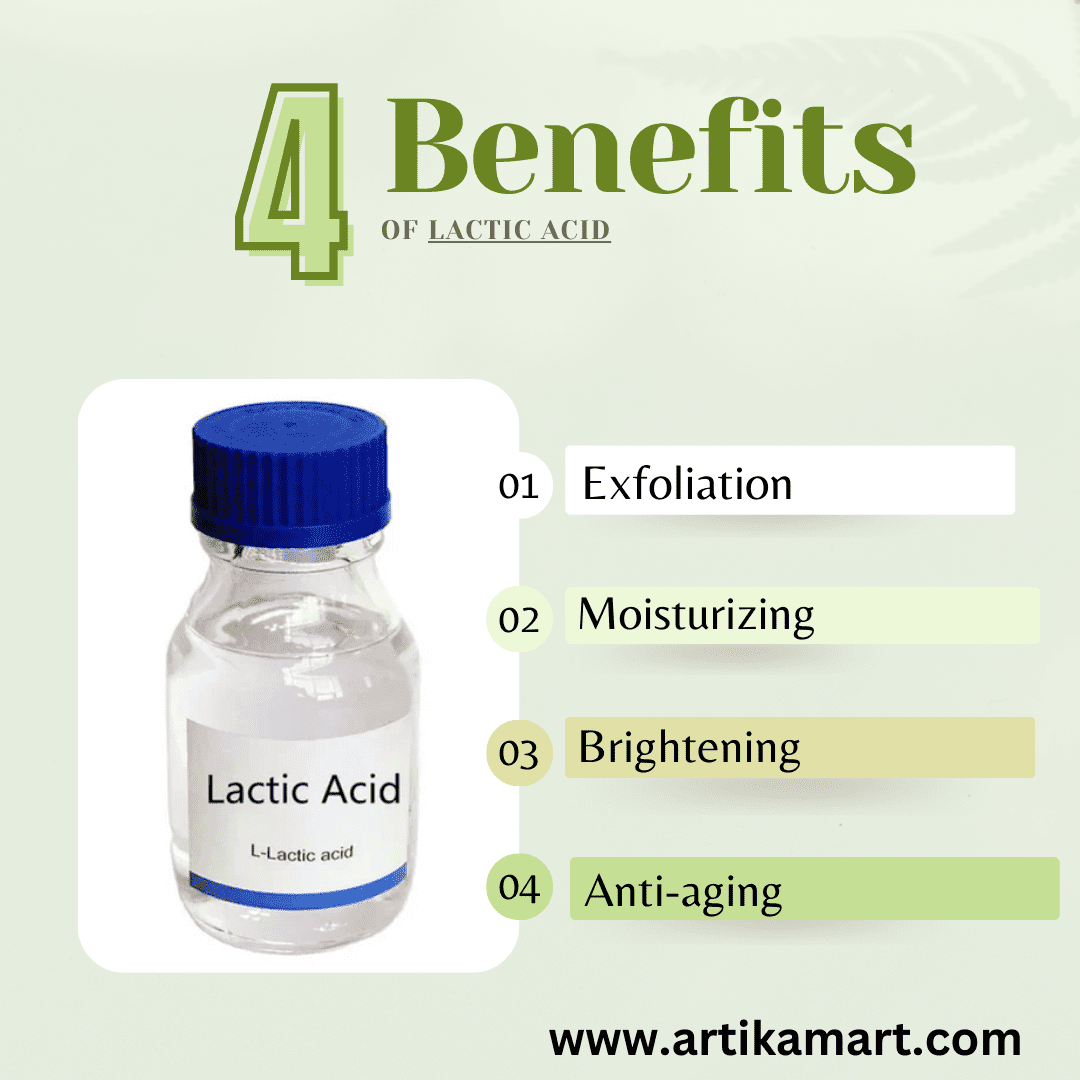 Lactic Acid - Unlock the Benefits for Your Skincare Routine - Shop Now ...