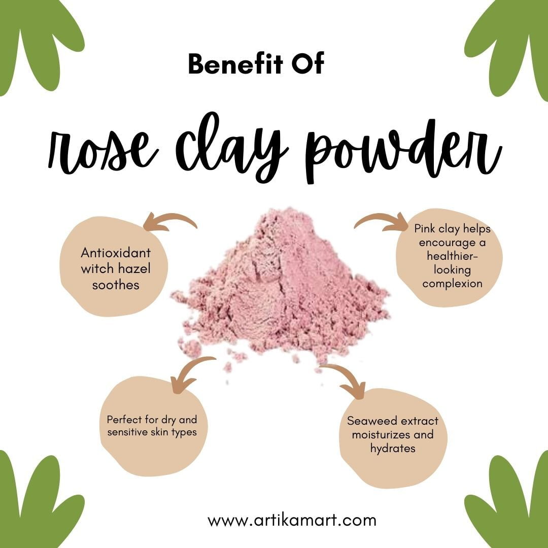 Enhance Your Skincare Routine with Rose Clay Powder - Shop Now