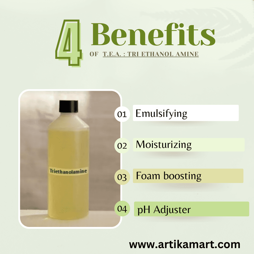Take Your Cosmetics to the Next Level with TEA - Tri Ethanol Amide ...