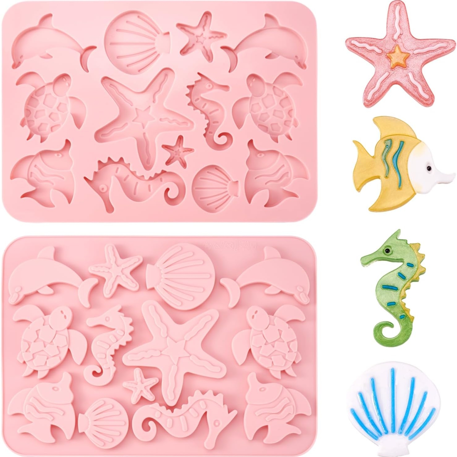 Silicone mold Sea Creatures| Artikamart Silicone Candle Molds