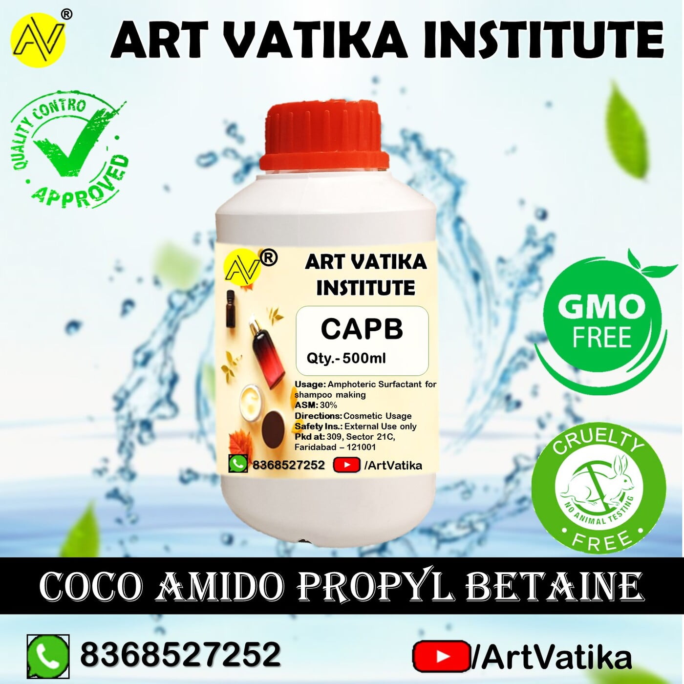 Premium Coco Amido Propyl Betaine (CAPB) - Elevate Your Formulations ...