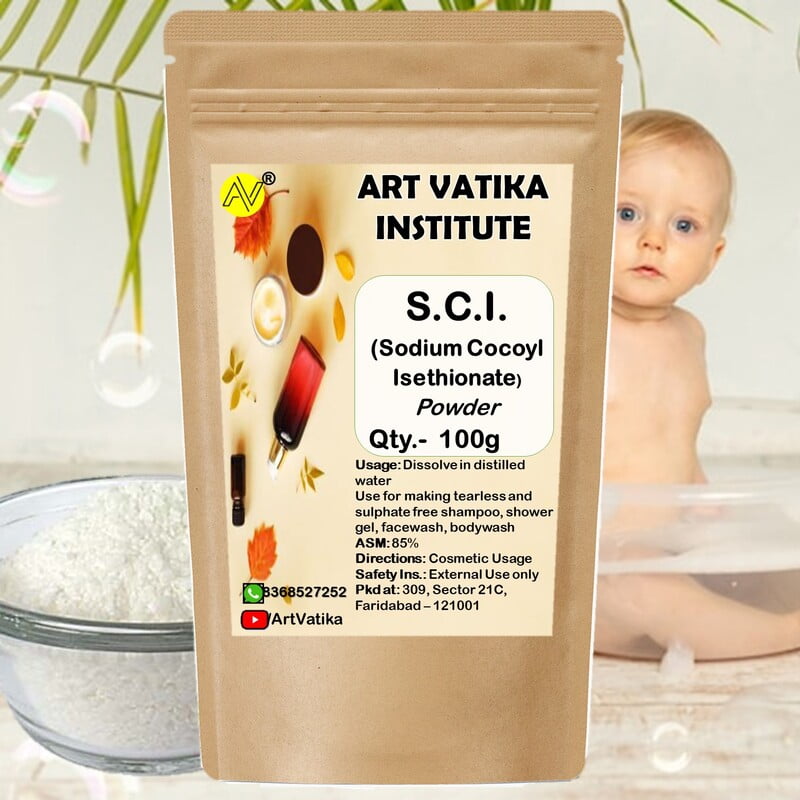 SCI POWDER- Sodium Cocoyl Isethionate 85P - Artikamart || Art Vatika ...