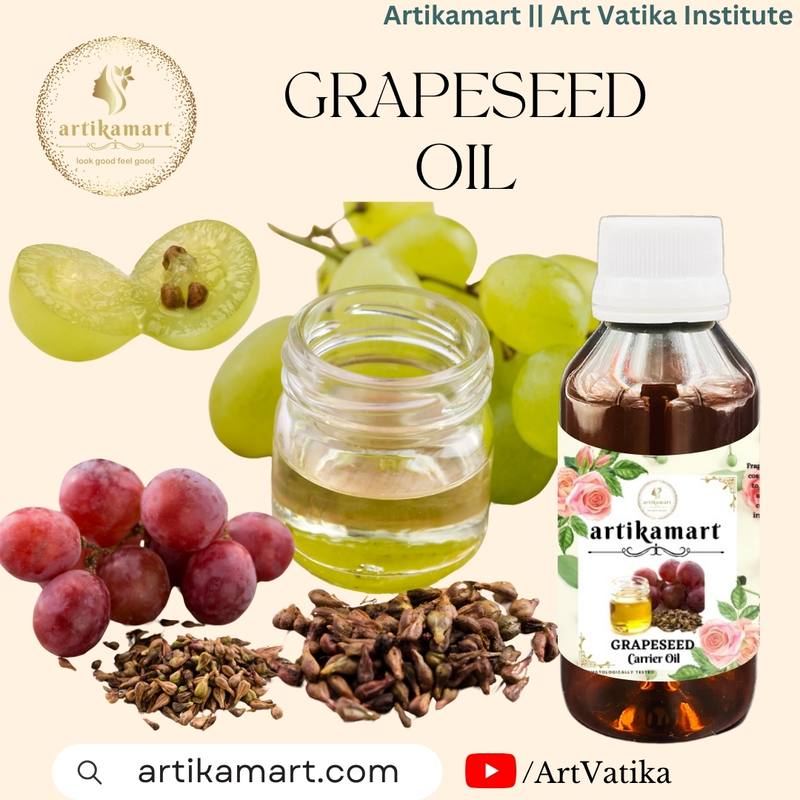 Discover Cold Pressed Grapeseed Oil at Artikamart - Light and Versatile Oil
