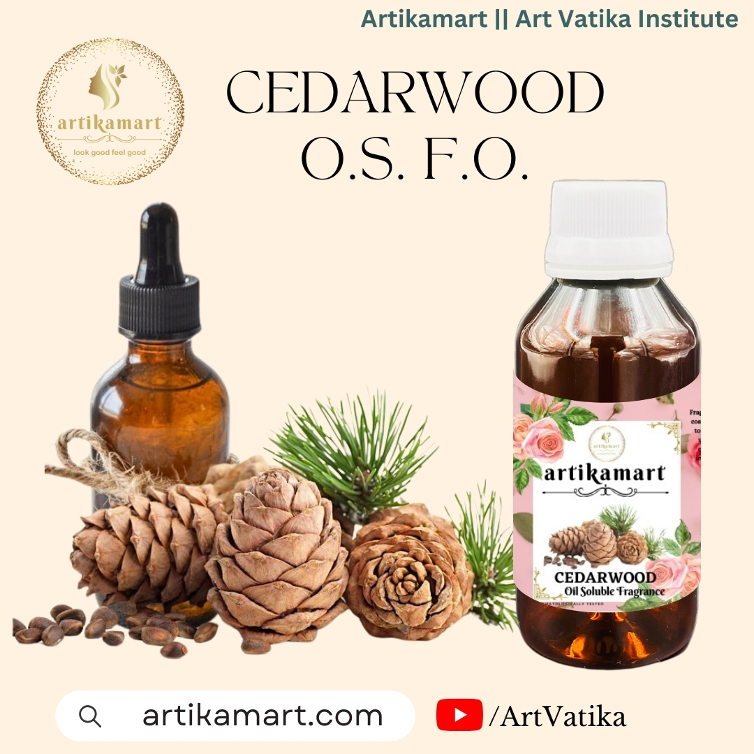 Cedarwood Oil Fragrance Oil - Embrace the Earthy and Woody Aroma of ...